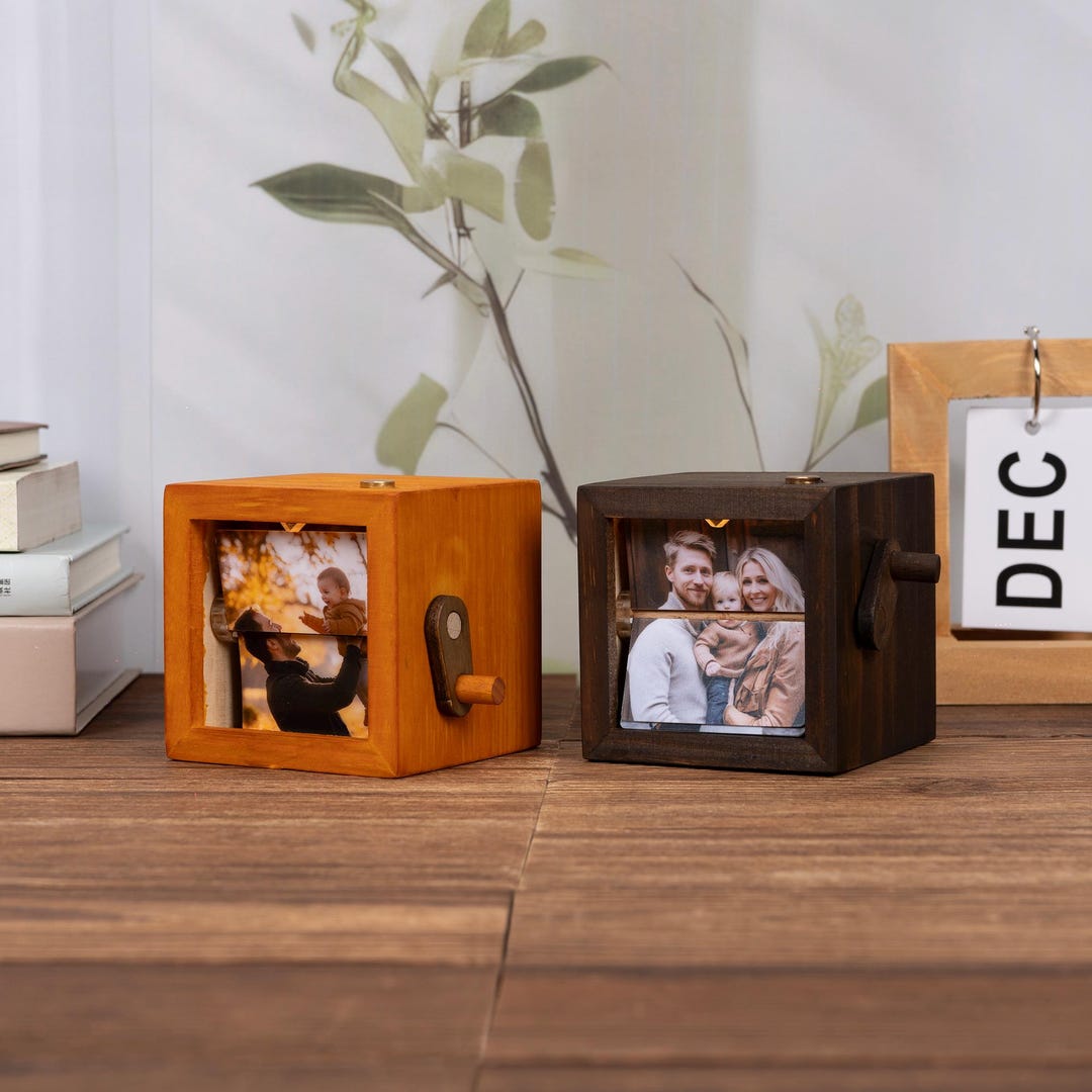 Mother's Day Custom Flip Book Frame Animation Machine | Mechanical Hand ...