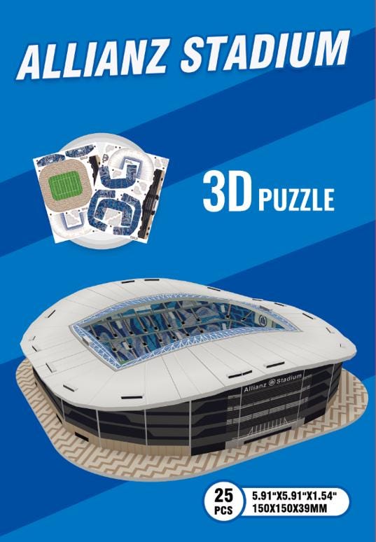 5 Iconic Australian Stadiums!- 3D Stadium Puzzle Combo - Etsy