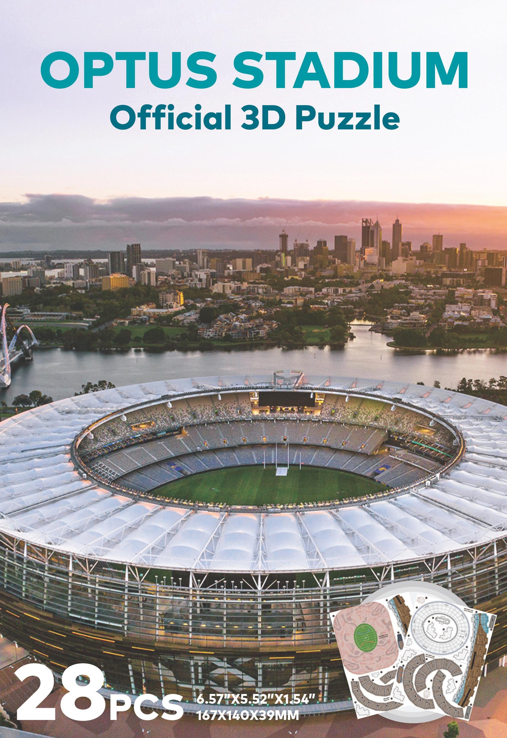 Optus Stadium - 3D Stadium Puzzle - Etsy