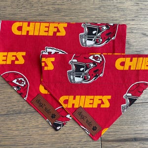 Kansas City Chiefs Bandana - Etsy