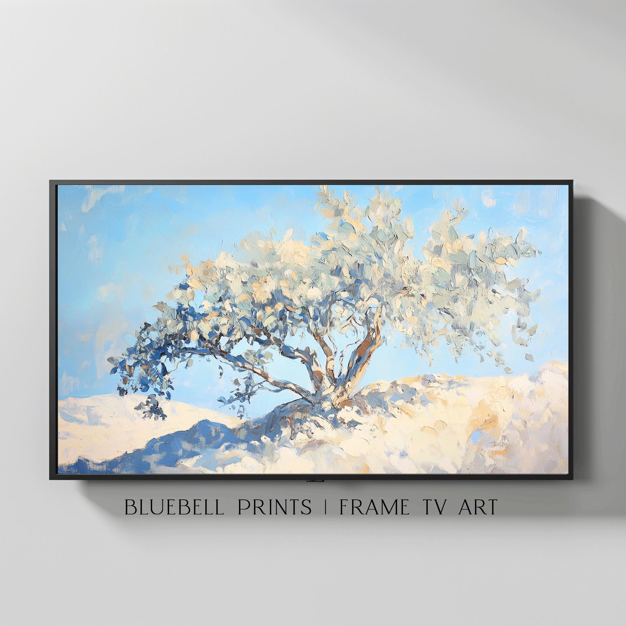 Fig Tree Landscape FRAME TV Art | Religious Biblical Faith Painting ...
