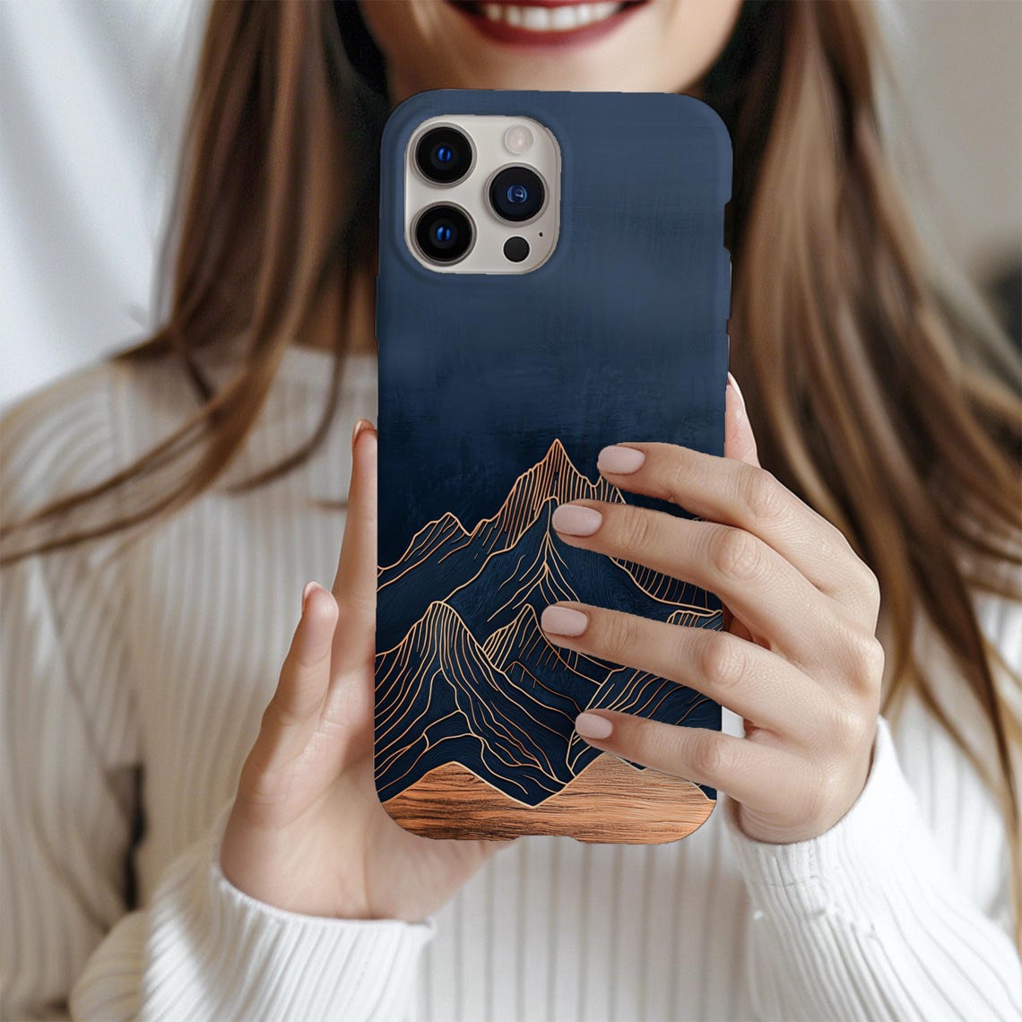 Mountain Phone Case Nature Inspired Design iPhone Samsung Cover Gift ...
