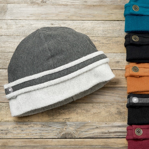 Fleece Beanie Hat - Etsy