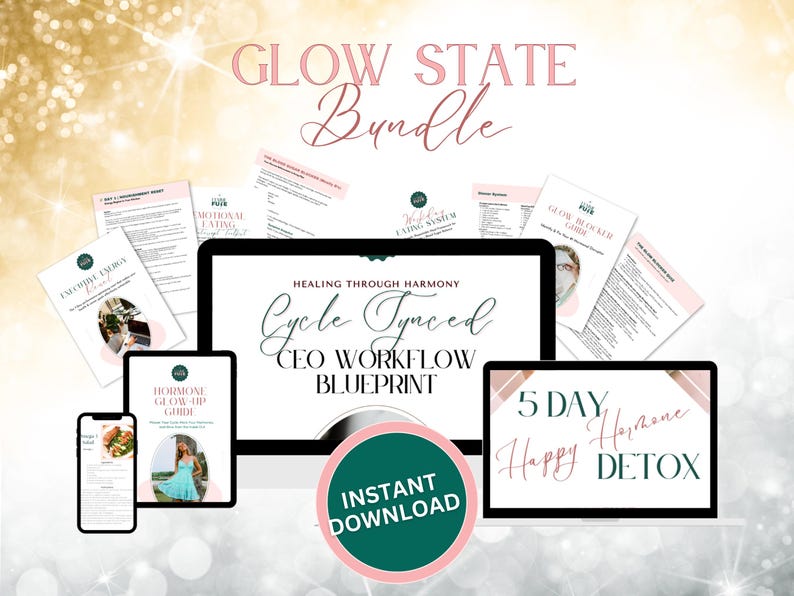 Glow State Bundle | Hormone Balance Kit + Cycle Syncing CEO System ...