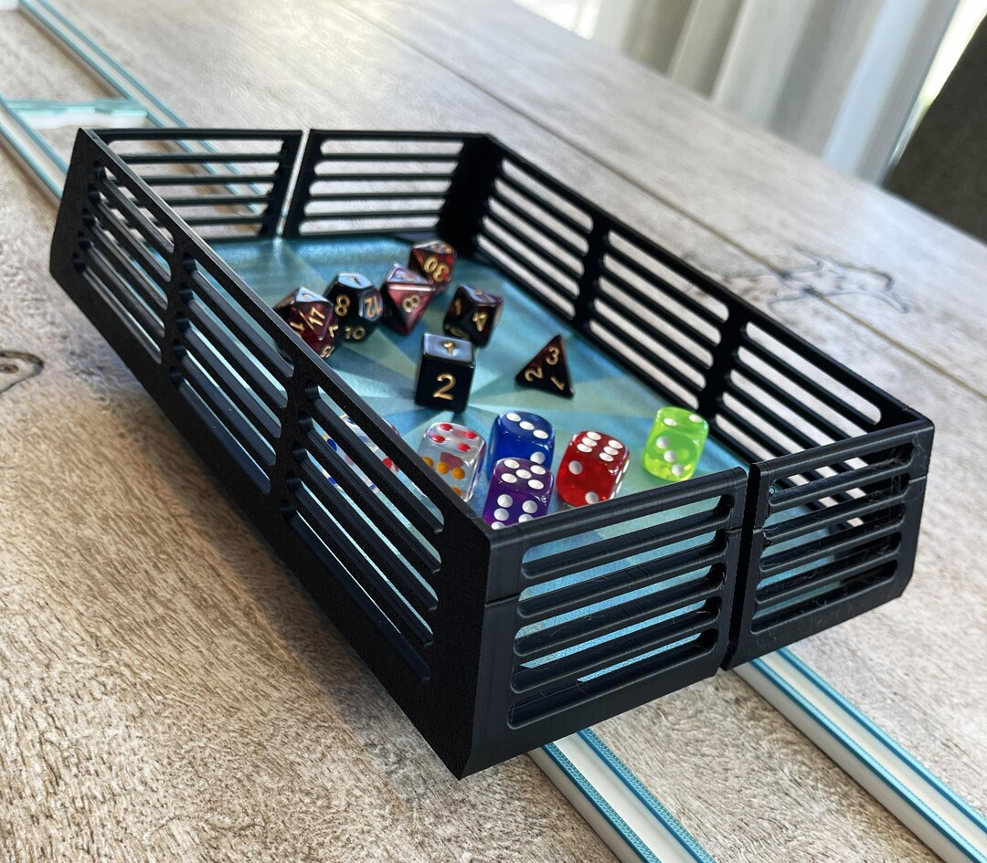 Gameglider Dice Cage - Sliding Dice Tray Attachment - Etsy