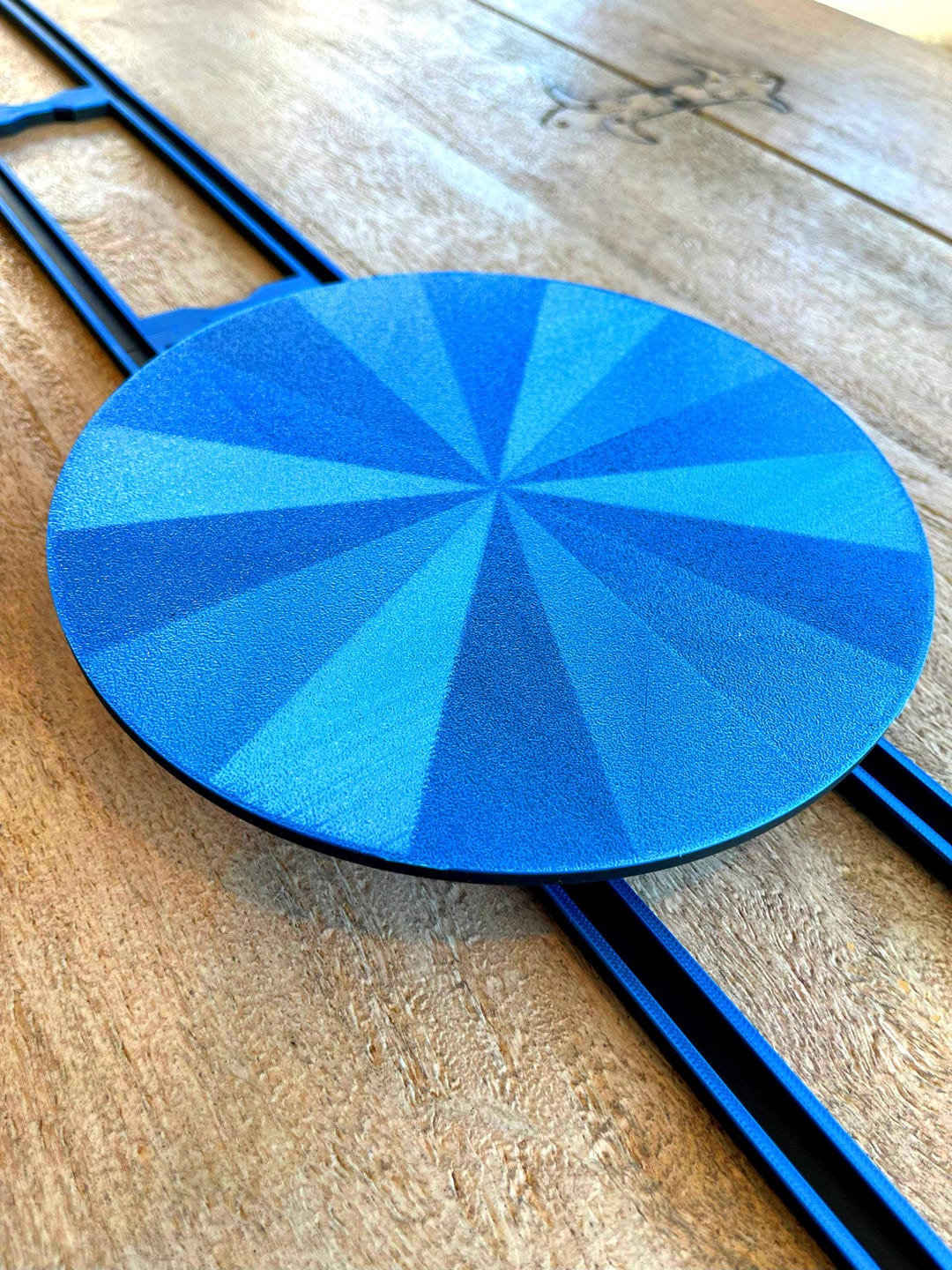 The Game Glider Spin - Sky Blue and Black - Lazy Susan Spinning Action ...