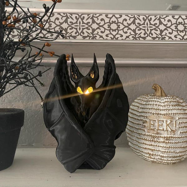 Bat Lamp - Etsy