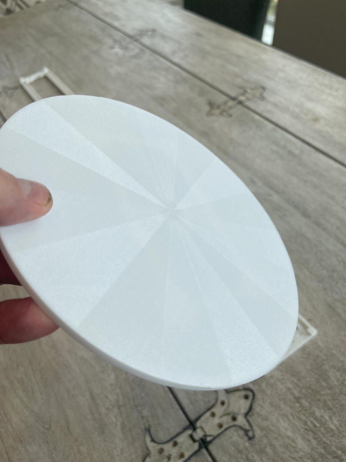 The Game Glider Spin White- Lazy Susan Spinning Action. - Etsy