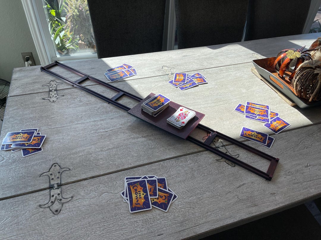 Ruby Drift Red Game Glider for Card Games, Games, or Other Uses - Etsy