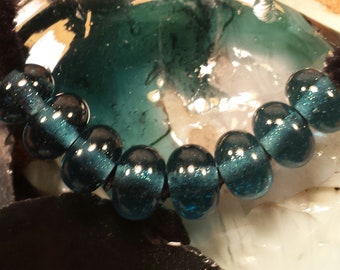 Spacer Pairs GR Bead Set Handmade Boro Beads by Suzanne Box at Zb-beads ...