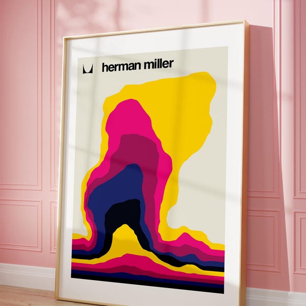 Herman Miller Poster - Etsy
