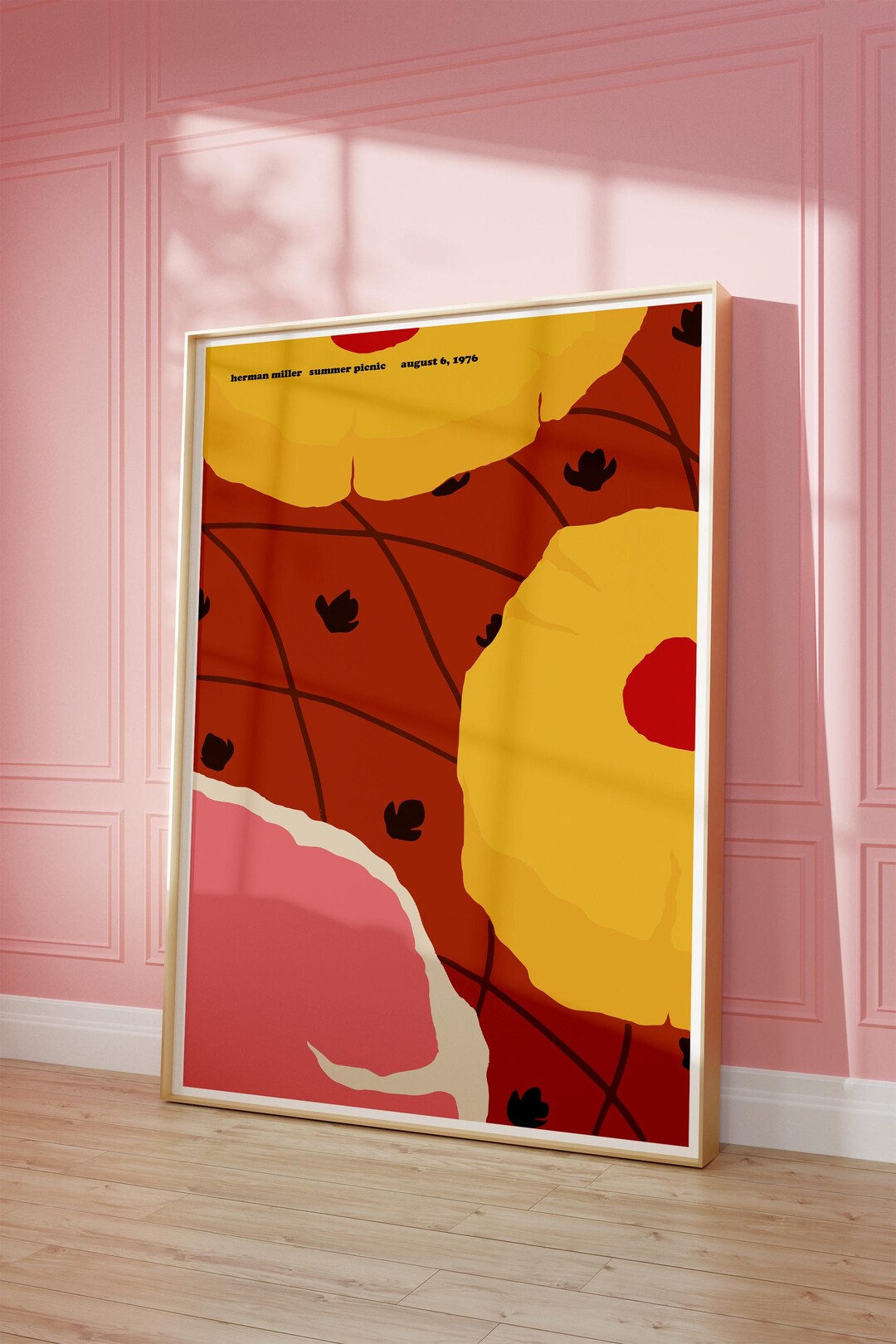 1976 Herman Miller Magazine Cover Poster, Vintage Printable Wall Art ...