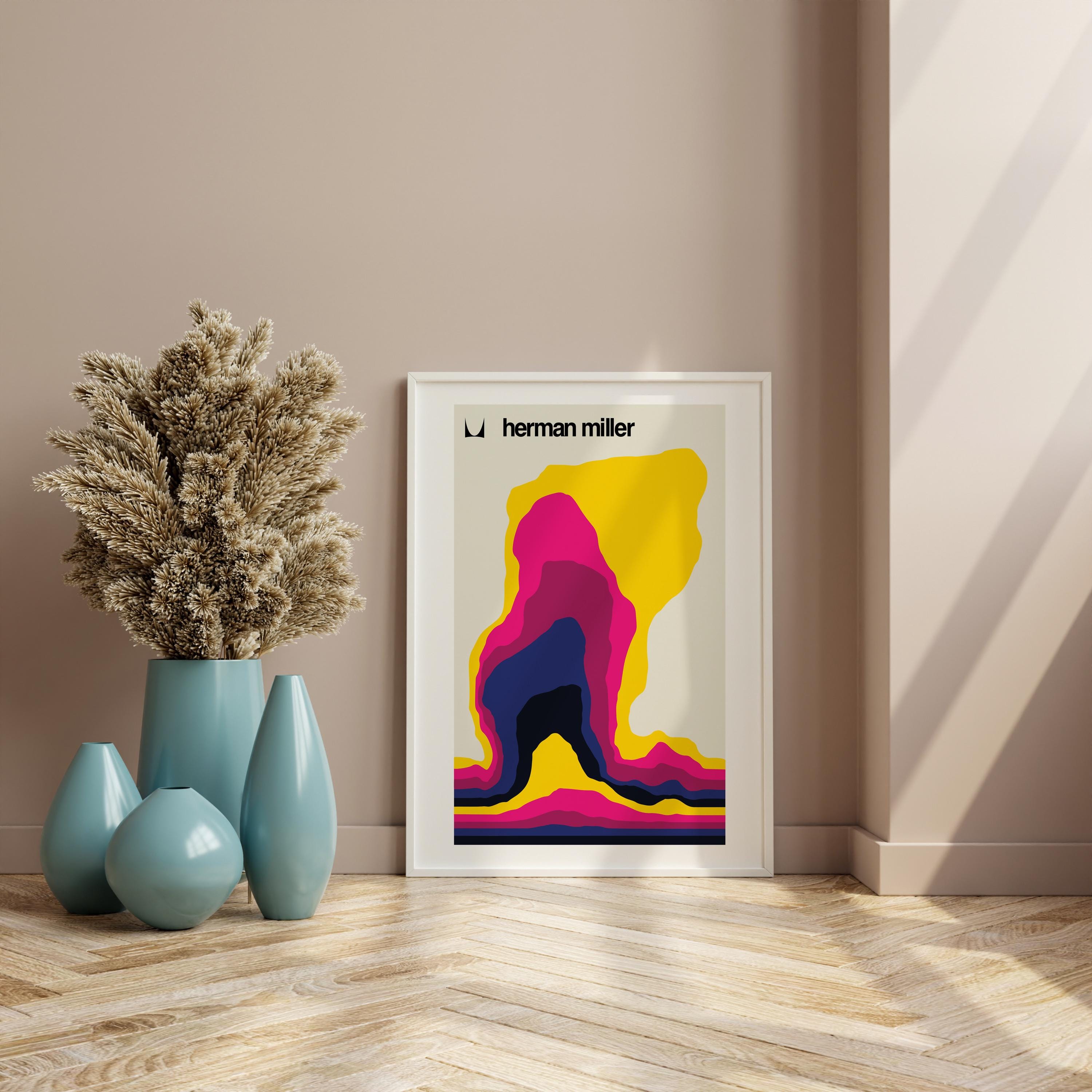 Herman Miller Magazine Cover Print, Retro Wall Art (digital Download ...