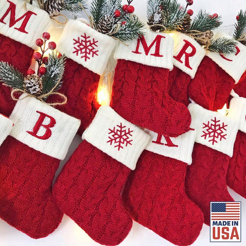 Stocking Initial - Etsy