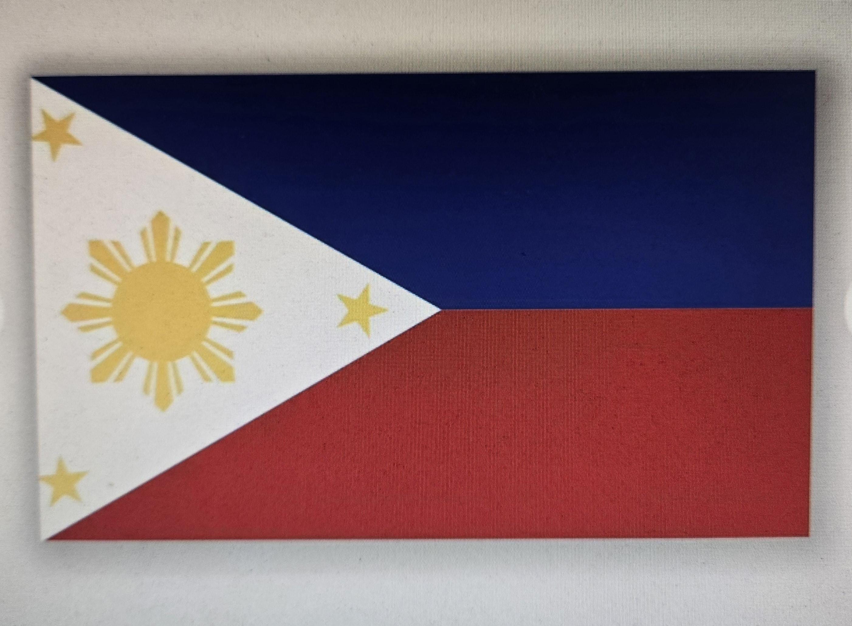 PHILIPPINE Flag Decal Sticker 8'x4' - Etsy