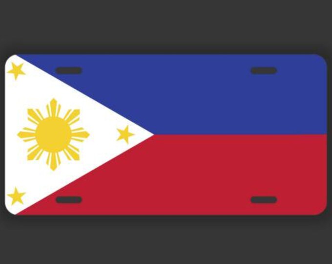 PHILIPPINE LICENSE PLATE - Etsy