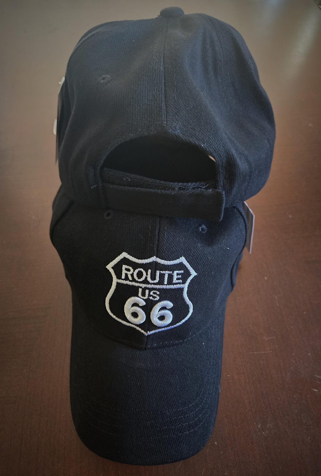 Route 66 Embroidered Cap-black - Etsy