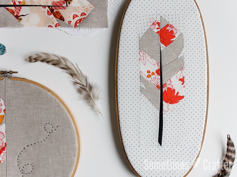 Feathers Foundation Paper Piece Pattern PDF - Etsy