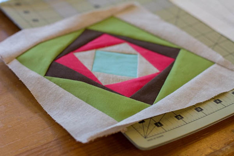 Freezing Rain Table Runner Pattern PDF FULL VERSION With Foundation ...