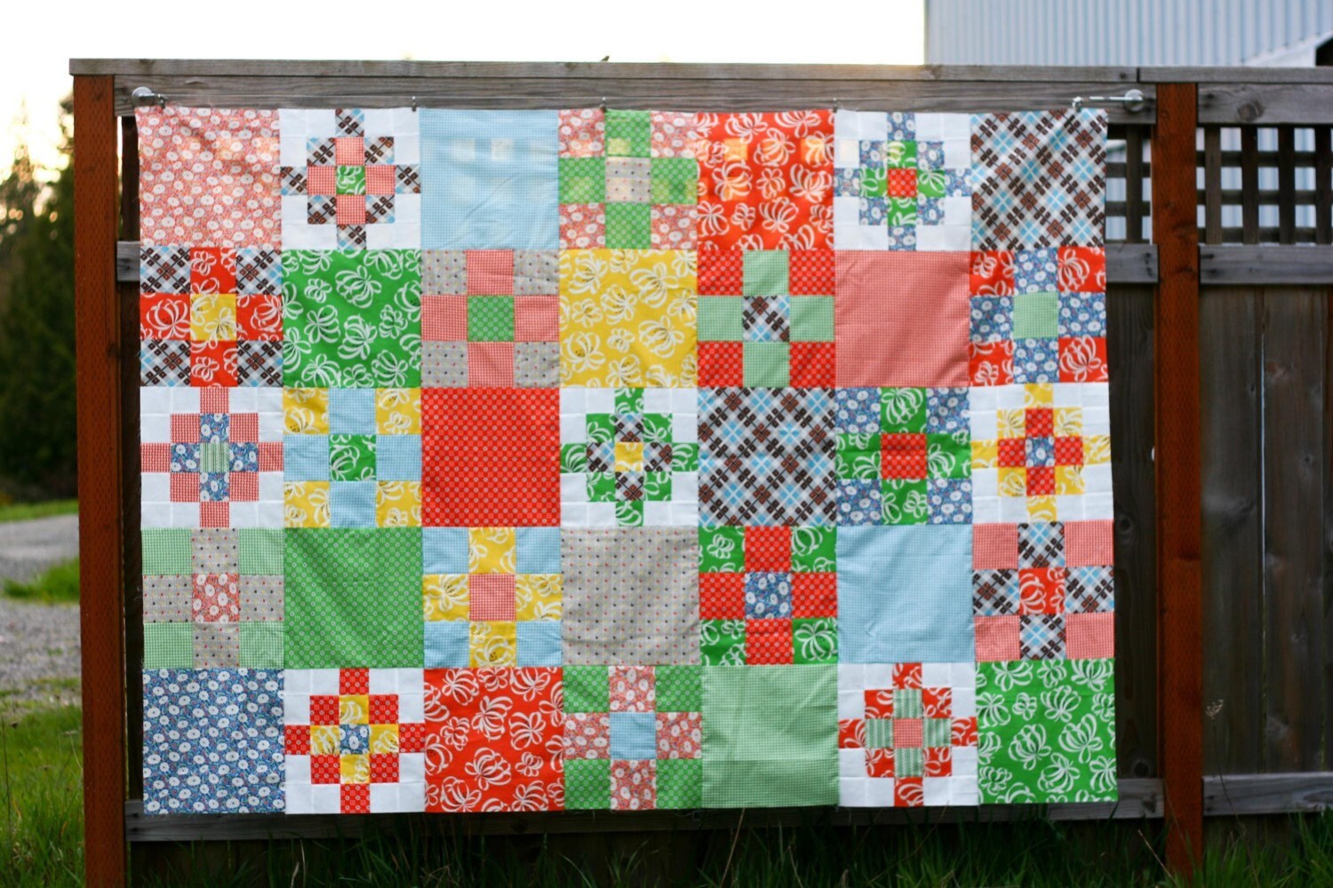 Vintage Patchwork Quilt Pattern PDF - Etsy