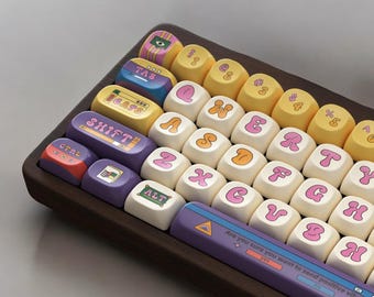 Hello World Programmer Keycaps Cherry Profile Keycaps Set PBT Material ...