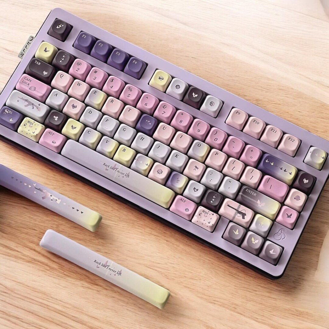 Moodie Keycaps | SOA Profile Keycap Set | PBT Material Five Sided ...