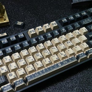 Egyptian Pharaoh Keycaps | Cherry Profile Keycap Set | PBT Material ...
