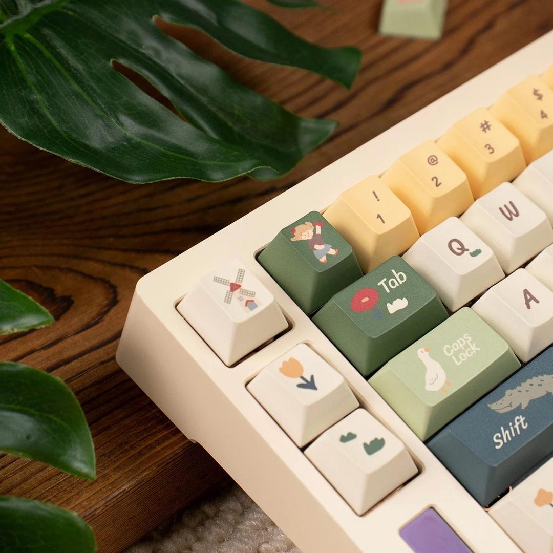 Kasuga Ranch Keycaps | Cherry Profile Keycap Set | PBT Material ...