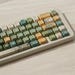 Green Ancient Keycaps | Cherry Profile Keycap Set | PBT Material ...