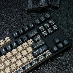 Egyptian Pharaoh Keycaps | Cherry Profile Keycap Set | PBT Material ...