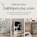 Adonai Poster Names of God Spring Wall Art Modern Whimsical Christian ...