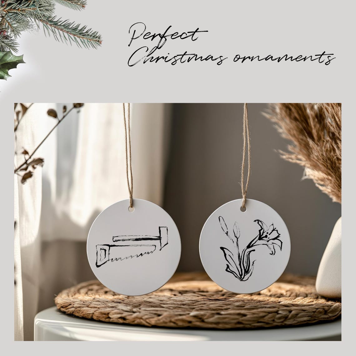 Jesse Tree Ornaments: Advent Calendar Coloring Pages (digital Download ...
