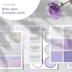 Violet Prayer Board Kit: Christian Wall Collage (digital Download) - Etsy
