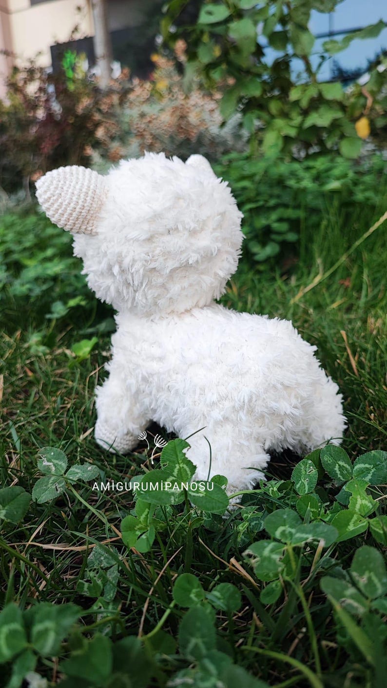 Adorable Lamb Crochet Pattern – Amigurumi PDF Tutorial for Plush Toy ...