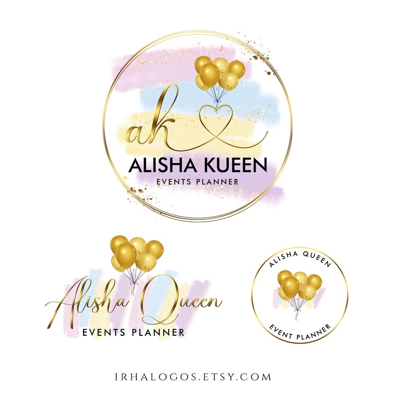Events Planner Logo, Party Decor Logo, Balloons Logo, Events Logo ...