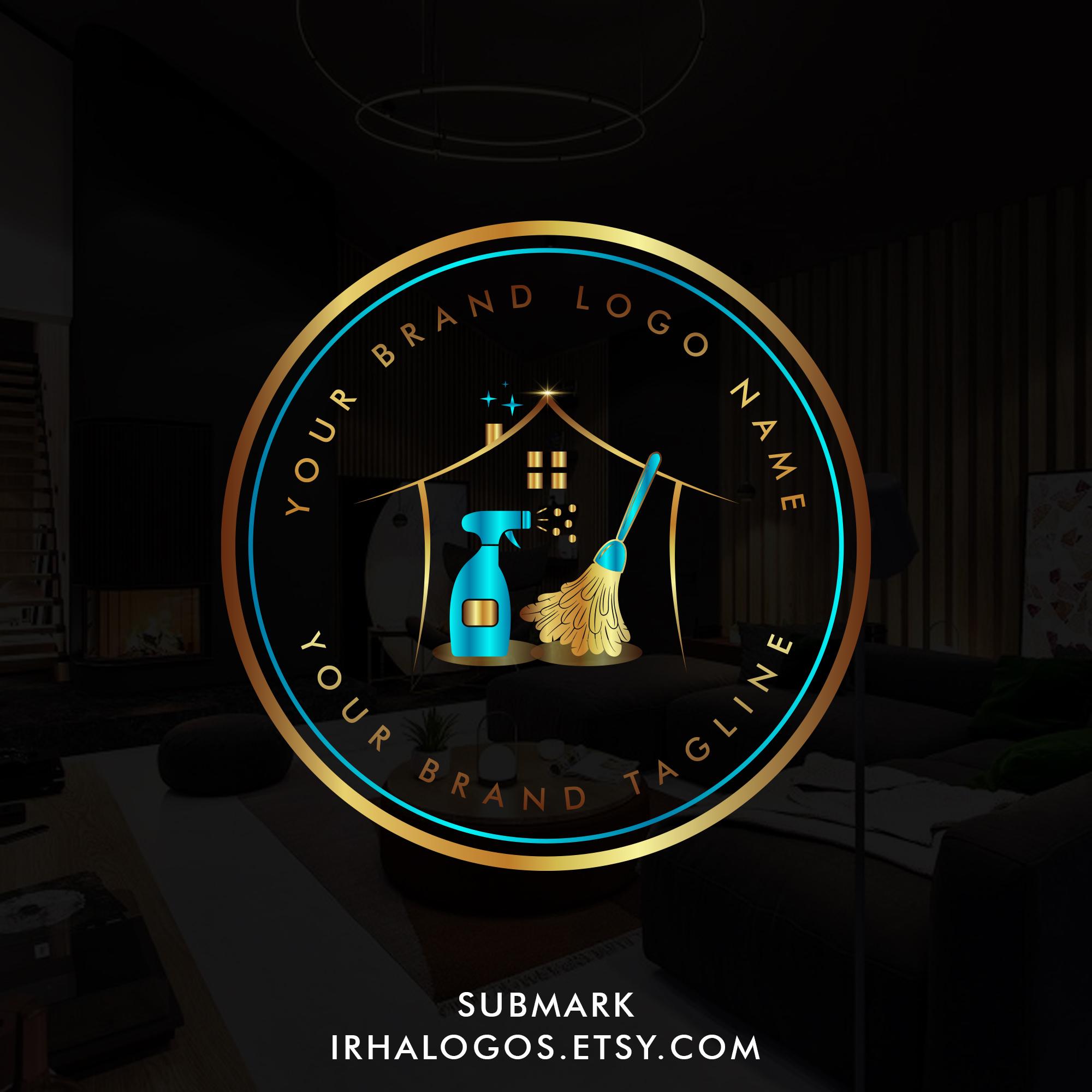Cleaning Logo, Broom Logo, Maid Logo, Vacuum Cleaning, House Cleaning ...