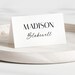 Modern Minimalist Wedding Menu Instant Download Wedding Menu Printable ...