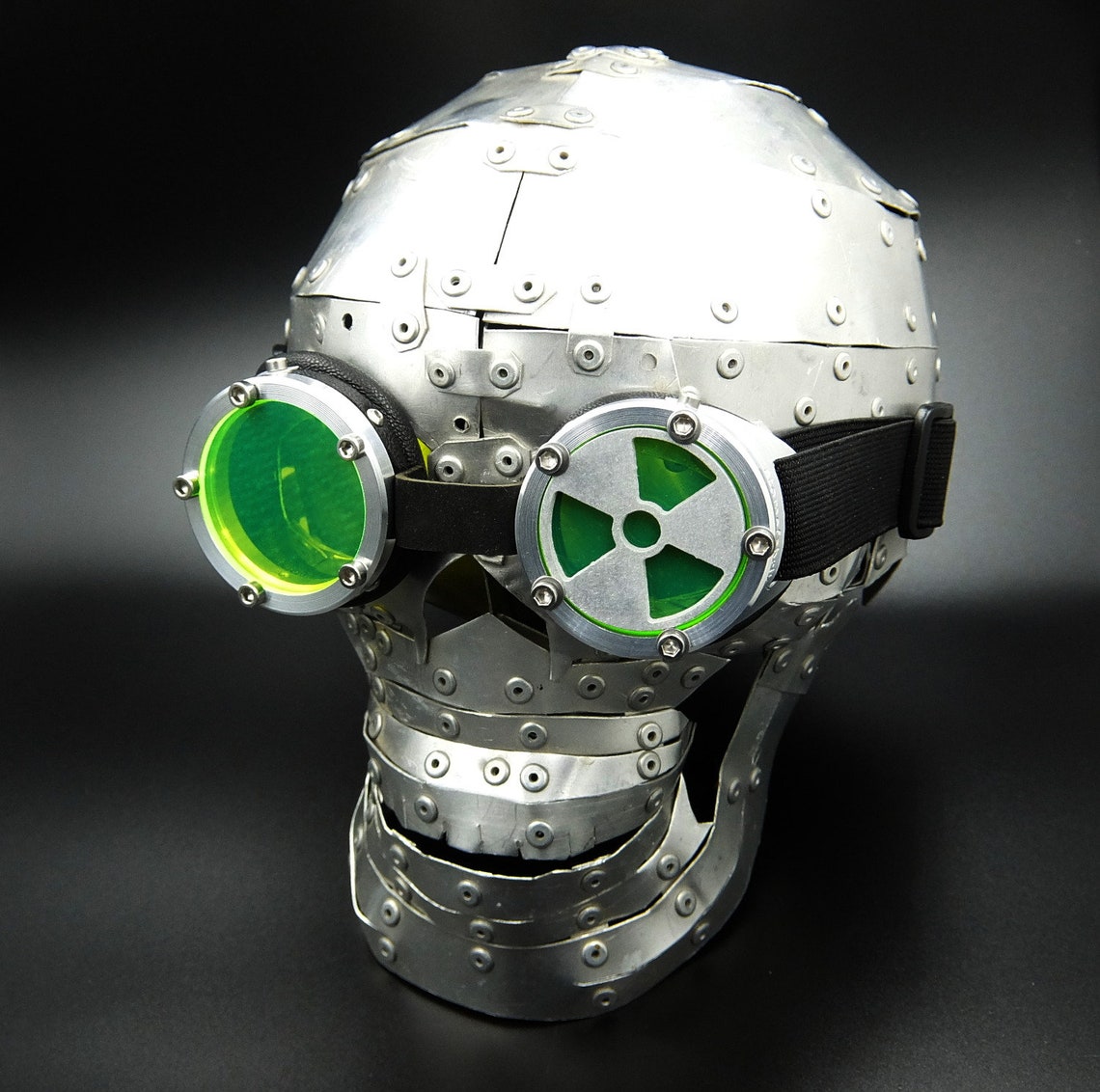 Cybergoth Cyber Punk Industrial Machined Panzer Goggles Burning Man by ...