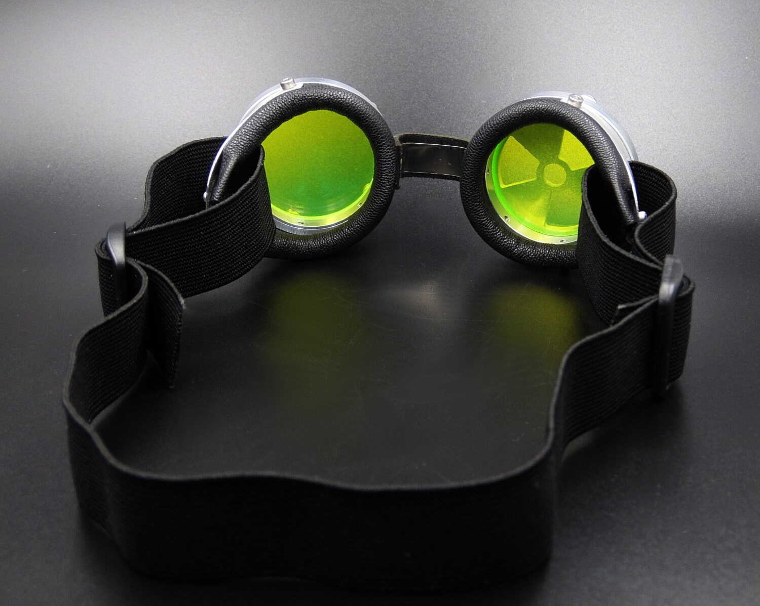 Cybergoth Cyber Punk Industrial Machined Panzer Goggles - Burning Man ...