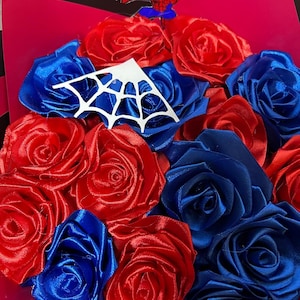 Eternal Rose Bouquet - Spider-man - Etsy