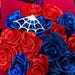 Eternal Rose Bouquet - Spider-man - Etsy