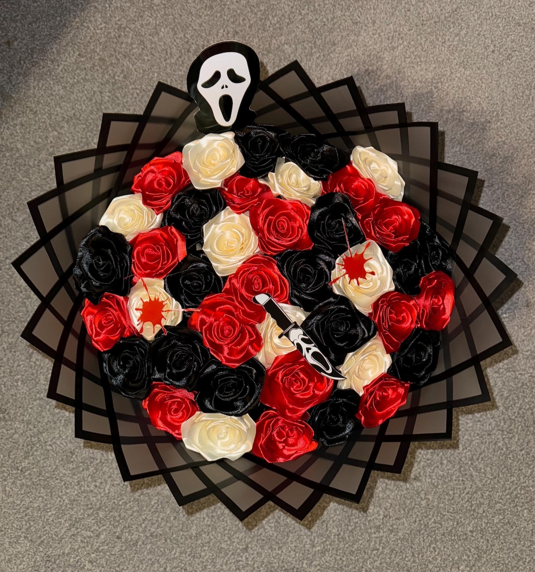 Eternal Rose Bouquet - Scream - Etsy