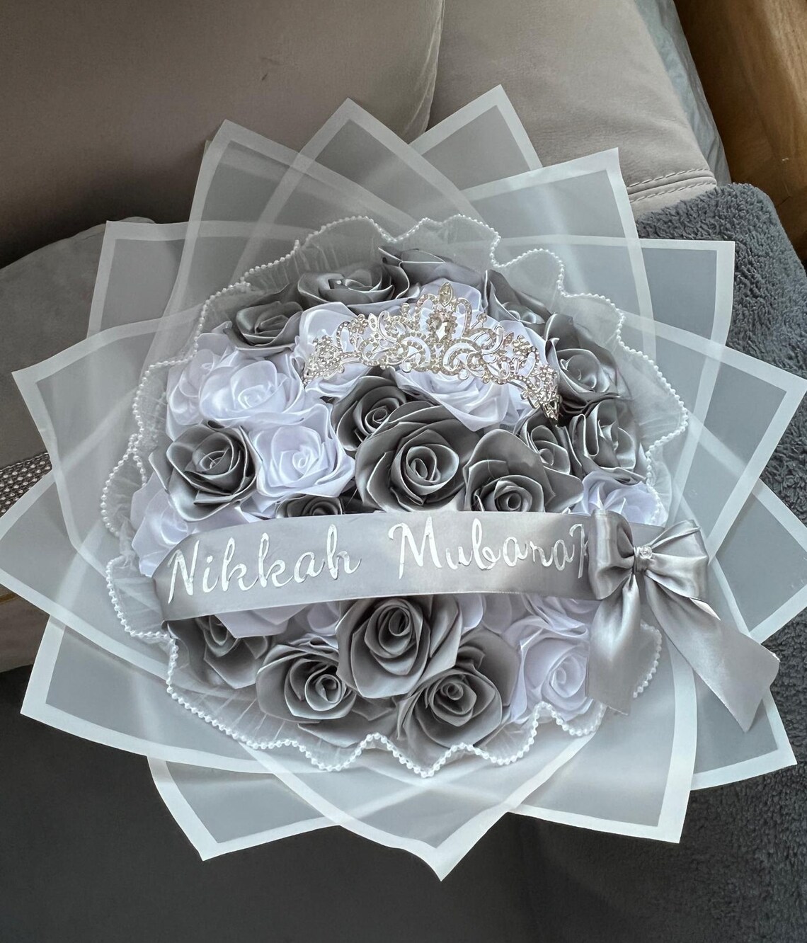 Eternal Rose Bouquet Nikkah Bouquet - Etsy