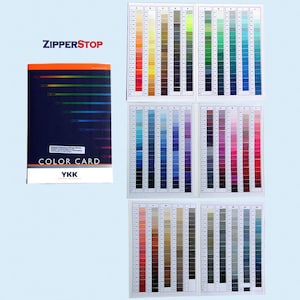 YKK® Color Card - Etsy