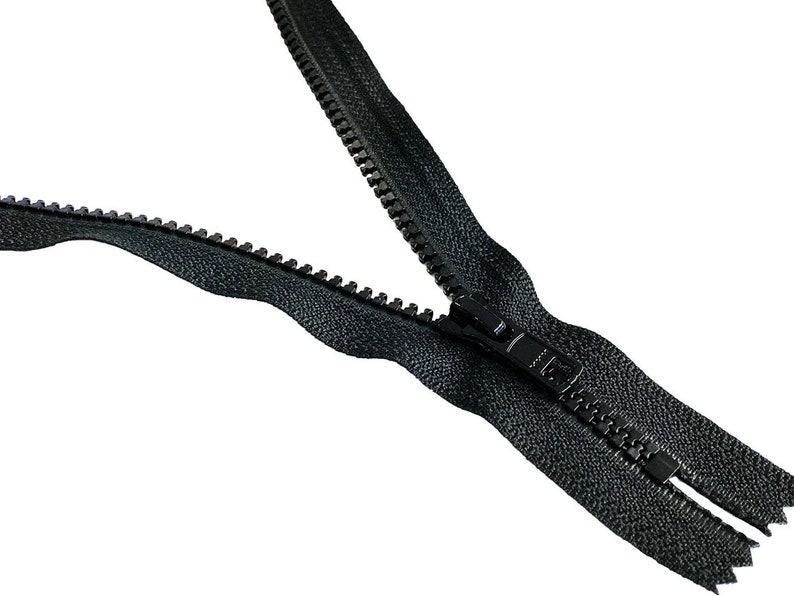 10pcs YKK #5 Vislon Plastic Zipper – Closed End, DIY Sewing (4-36 Inch ...