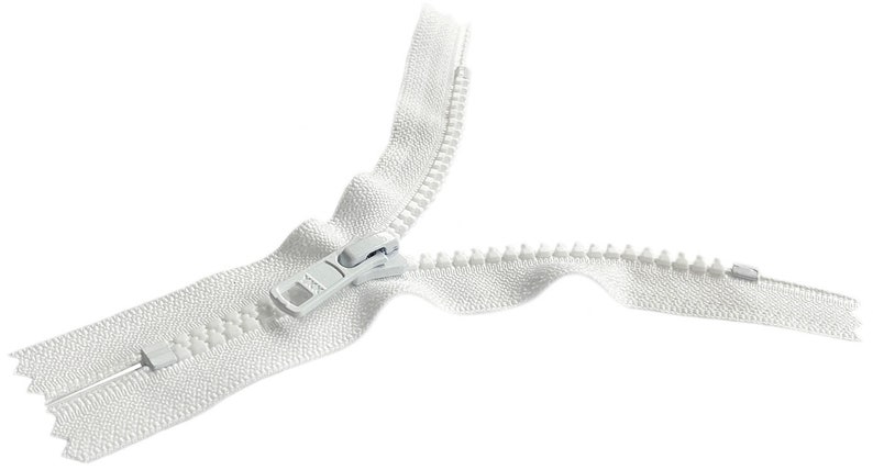 10pcs YKK #5 Vislon Plastic Zipper – Closed End, DIY Sewing (4-36 Inch ...