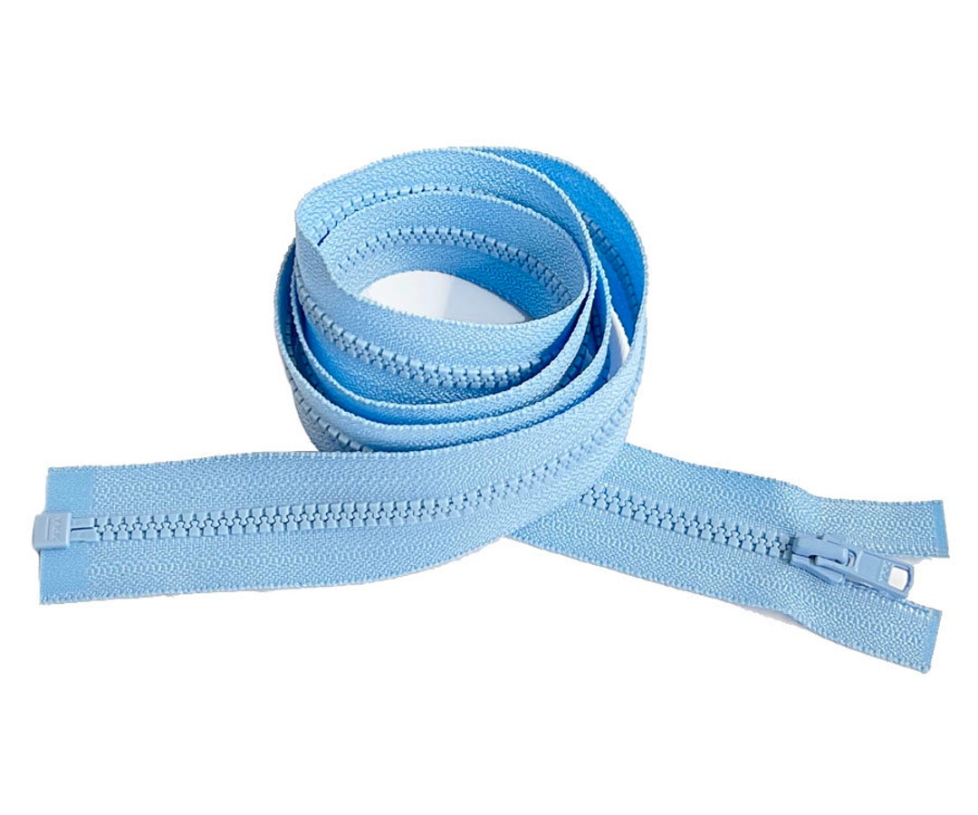 YKK #3 4" - 36" VISLON Molded Plastic Light Weight Jacket Zipper Separating by Each Your Choice ...