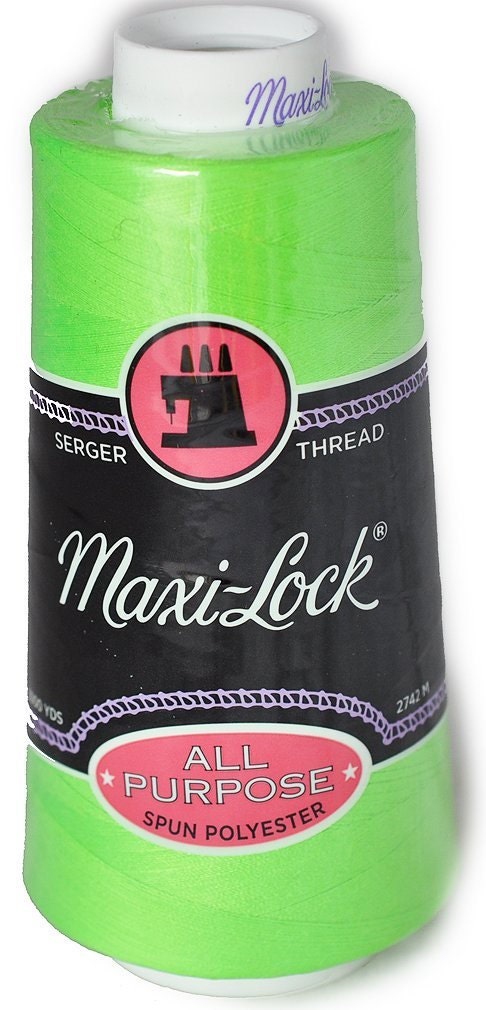 MAXI LOCK All Purpose Serger Thread 3000 Yards Every Color - Etsy