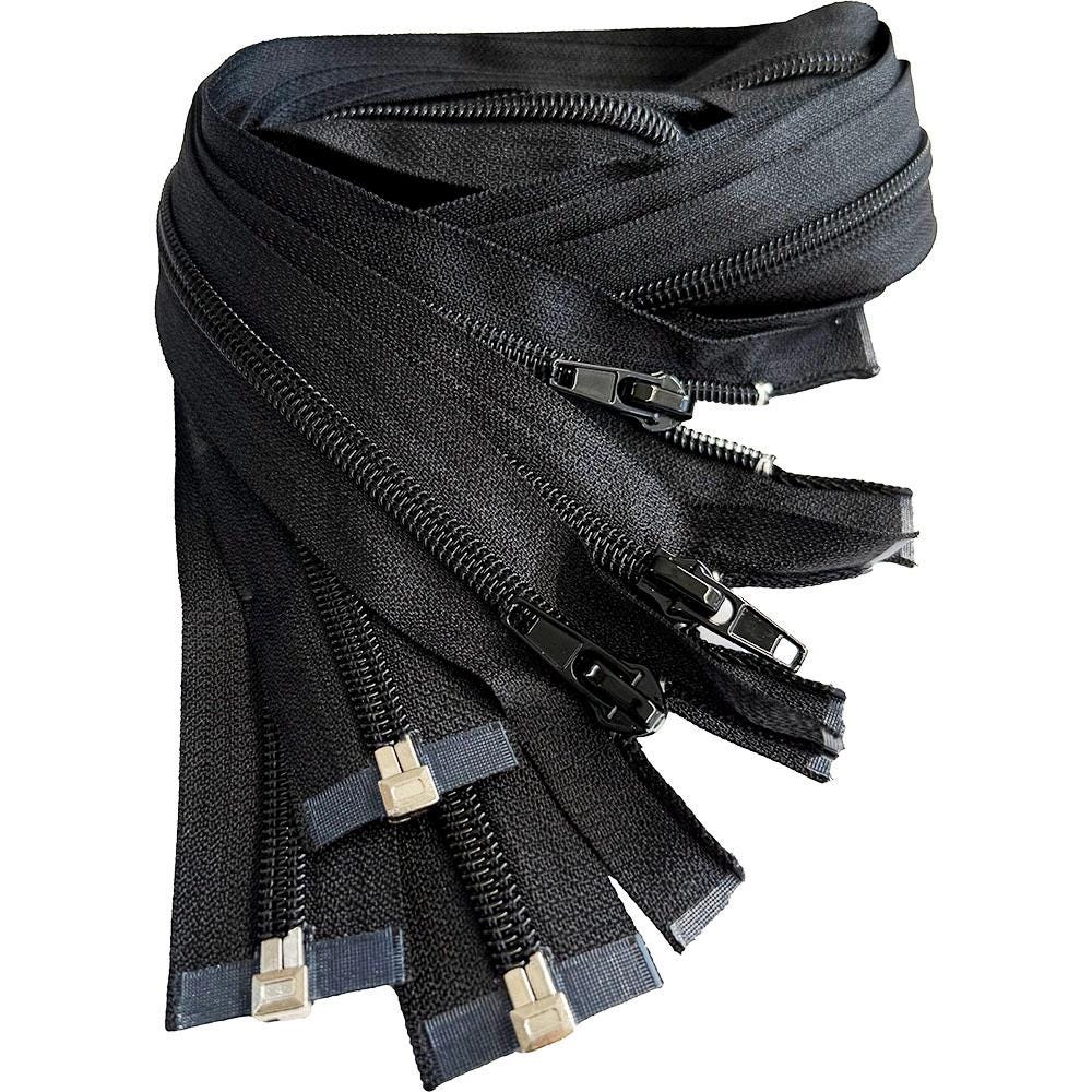 2-way Jacket Zipper 5 Lightweight Zipper YKK #5 Nylon Coil Separating ...