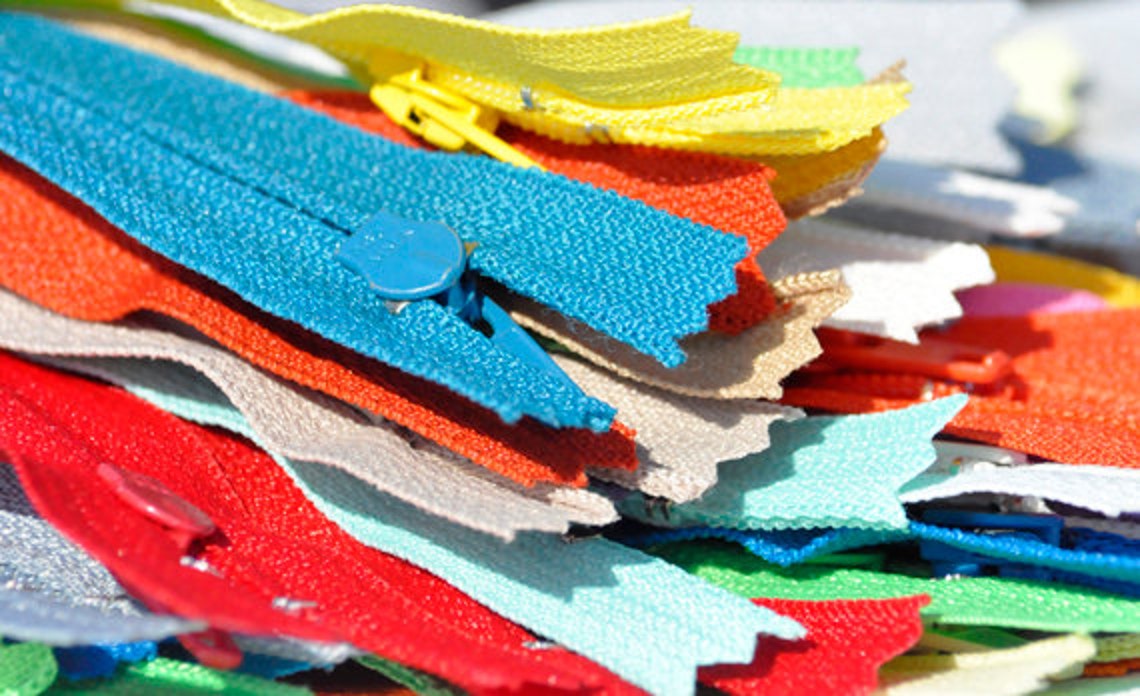 25 Assorted 3 Inch Doll Zipper YKK 3 Nylon Zippers - Etsy